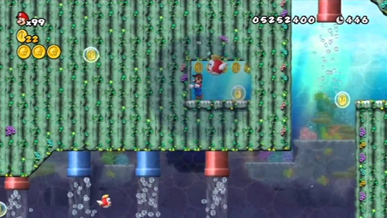 New Super Mario Bros. Wii custom level by Shastca - YouTube