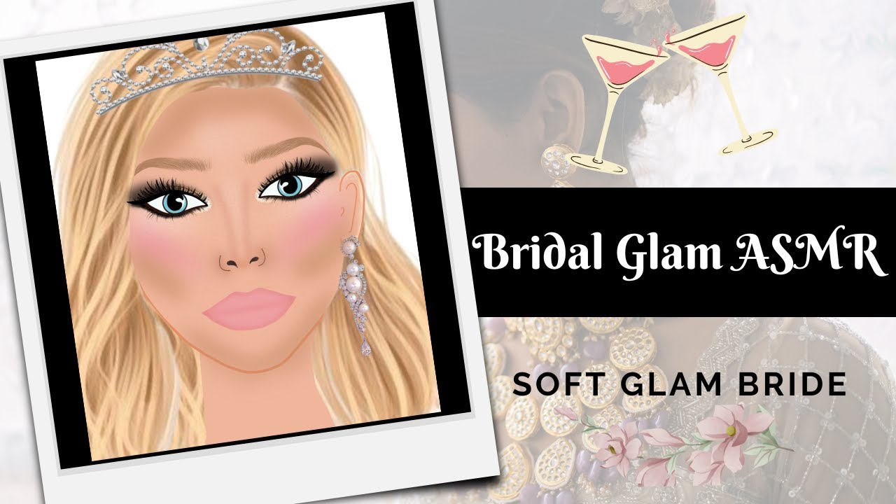 ASMR Wedding Makeup - Relax & Watch the Transformation - YouTube