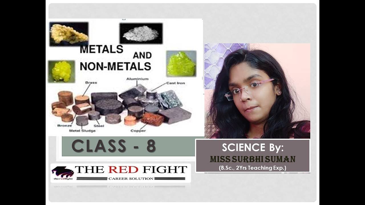 CLASS 8 | MATERIALS : METAL AND NON-METAL | L-1 BY SURBHI SUMAN. - YouTube