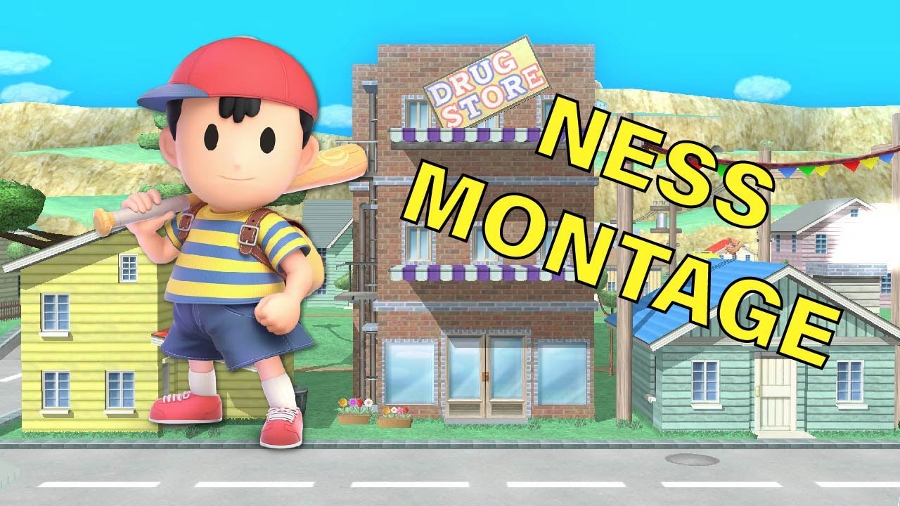 Ness Montage - Super Smash Bros. Ultimate - YouTube