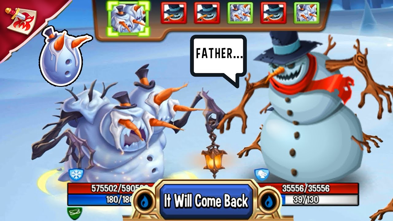 Monster Legends Snowgross vs Freeza 🥶 Bounty Hunt Jeager Yearend - YouTube