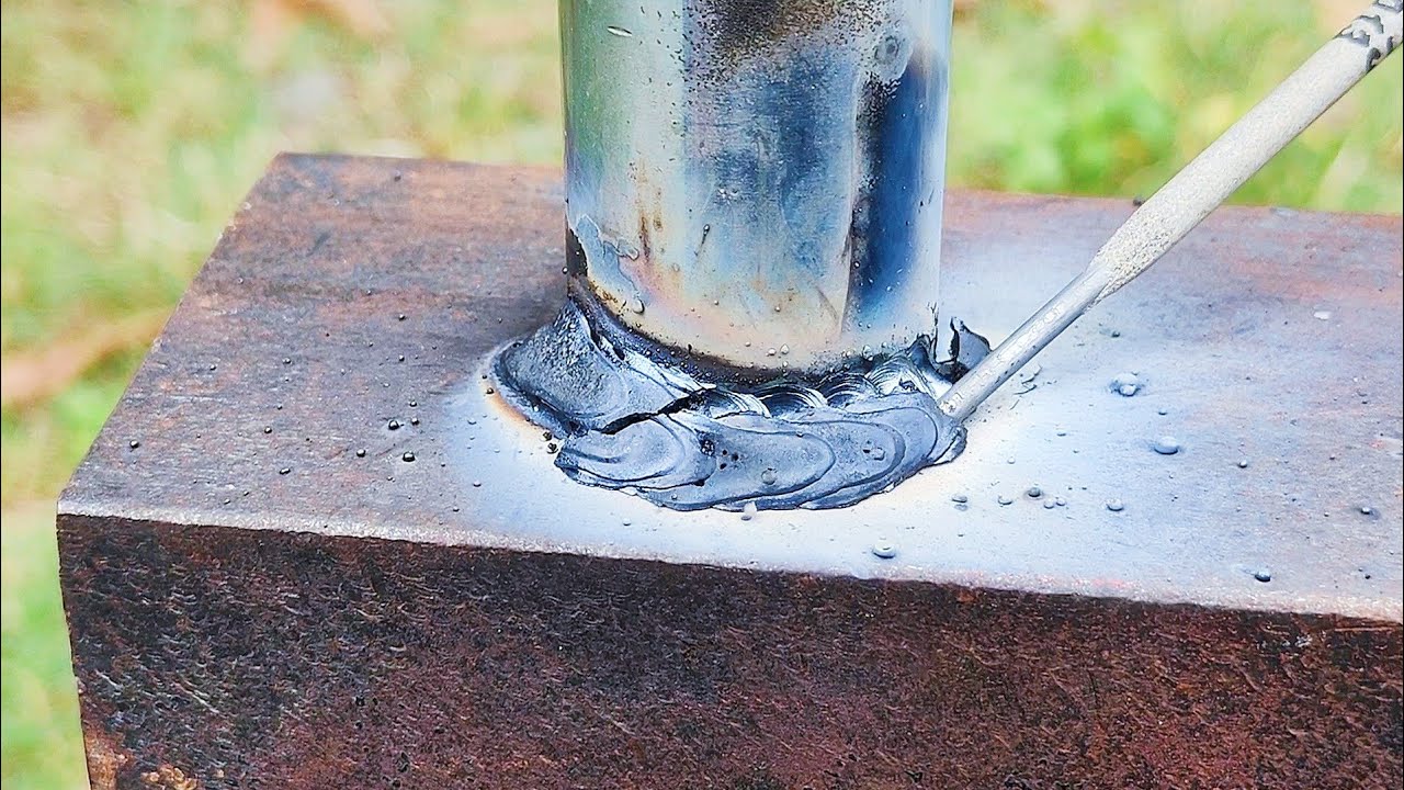 Rarely discussed by welders, the technique of welding round tube pipes ...