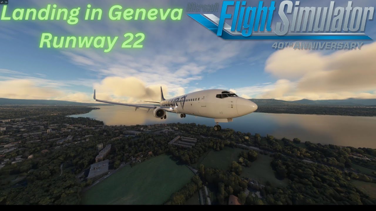 Imperfect Landing in Geneva (LSGG) - MSFS Sim Update 13! PMDG Boeing ...