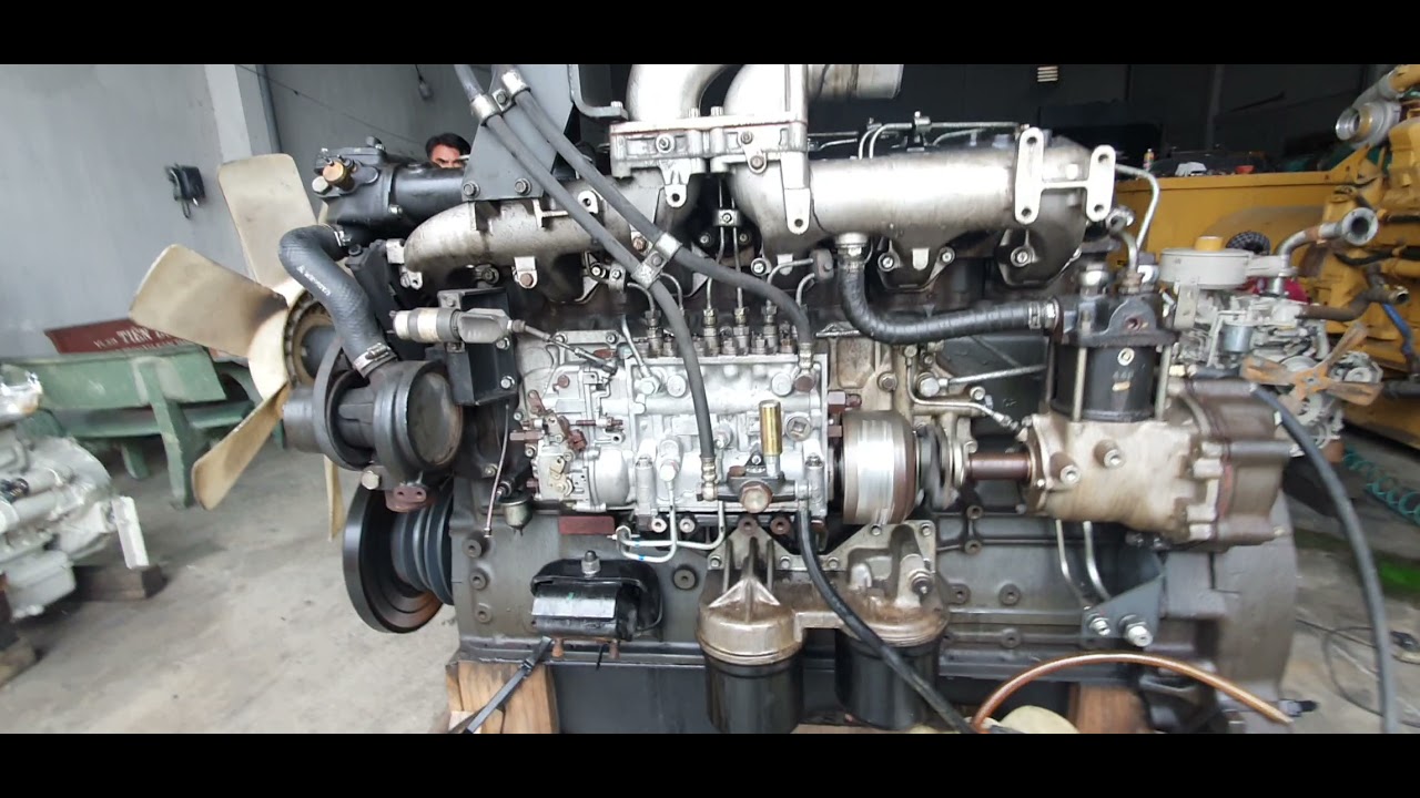 MITSUBISHI 6D24-E1 - YouTube