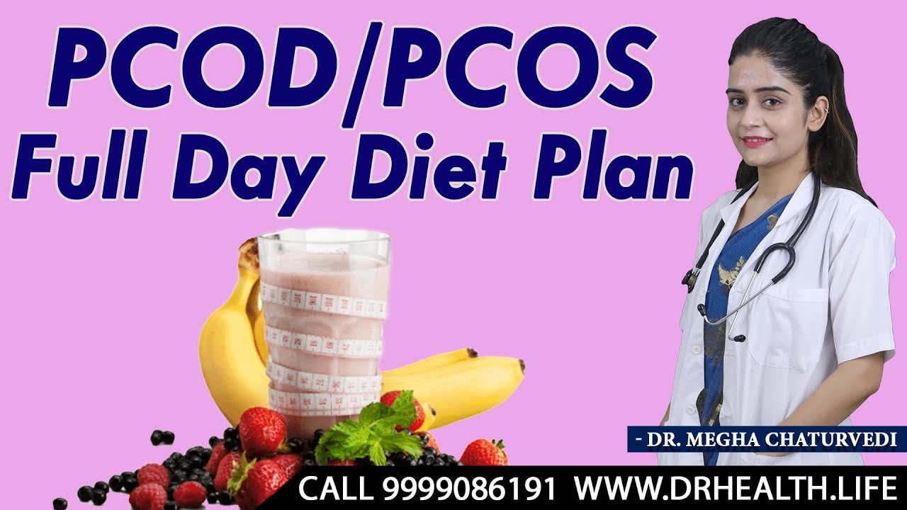 PCOD/PCOS Full Day Diet Plan | Lose Weight Fast in PCOD/PCOS - YouTube