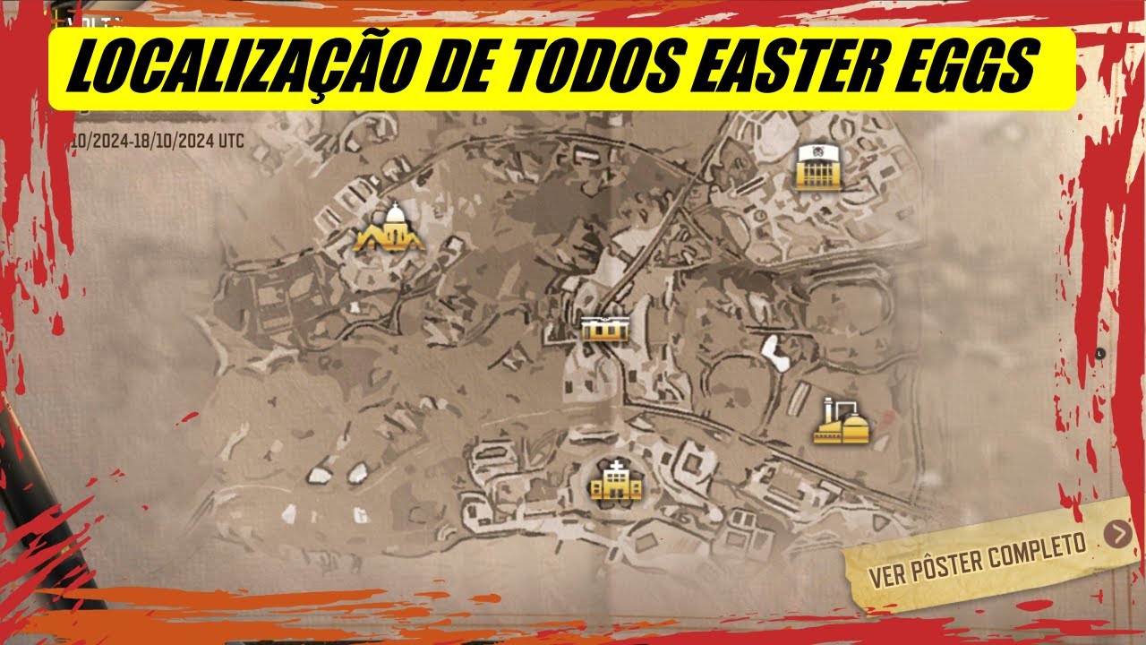 TODOS OS EASTER EGGS DE ALCATRAZ! LOCALIZAÇÃO DE TODOS! #codm # ...
