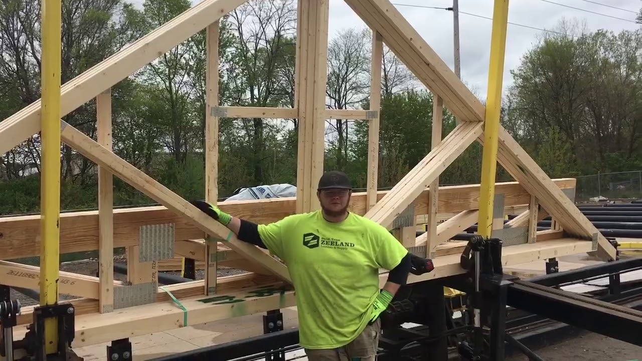 Marty Carson - Truss Assembler - Zeeland Lumber - YouTube