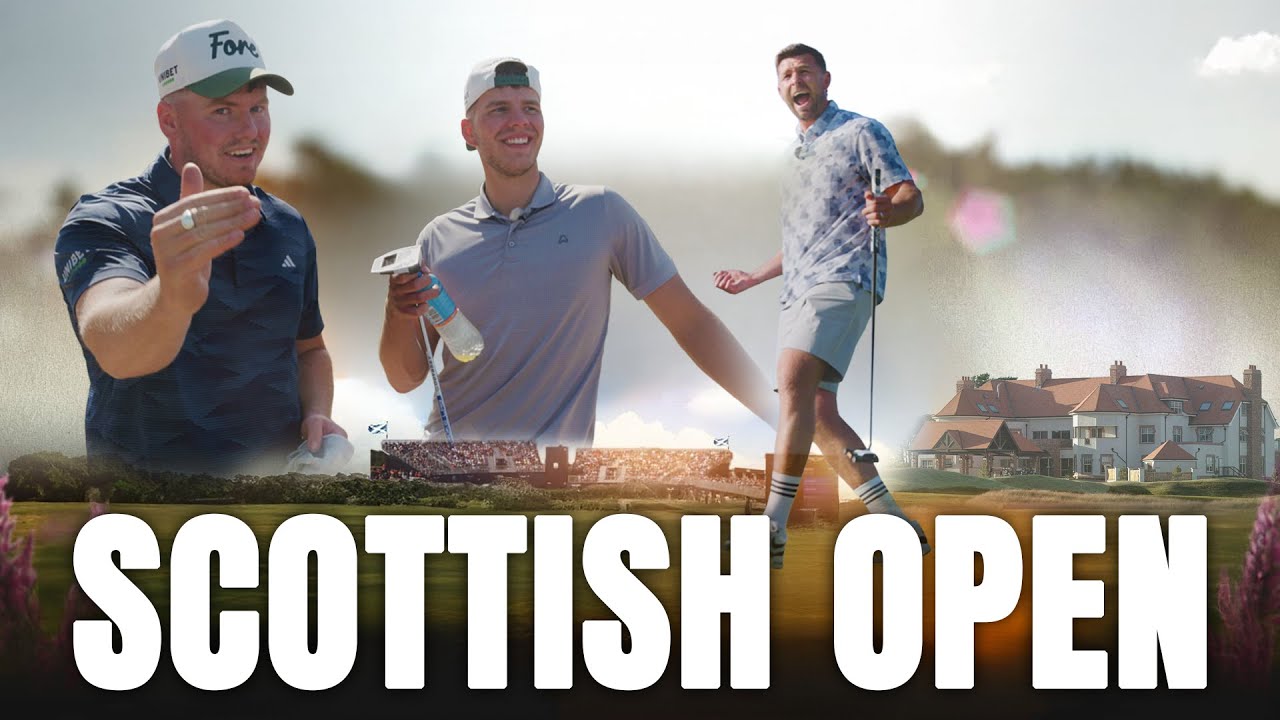 We Bumped Into The Fore Brothers at the Genesis Scottish Open! - YouTube