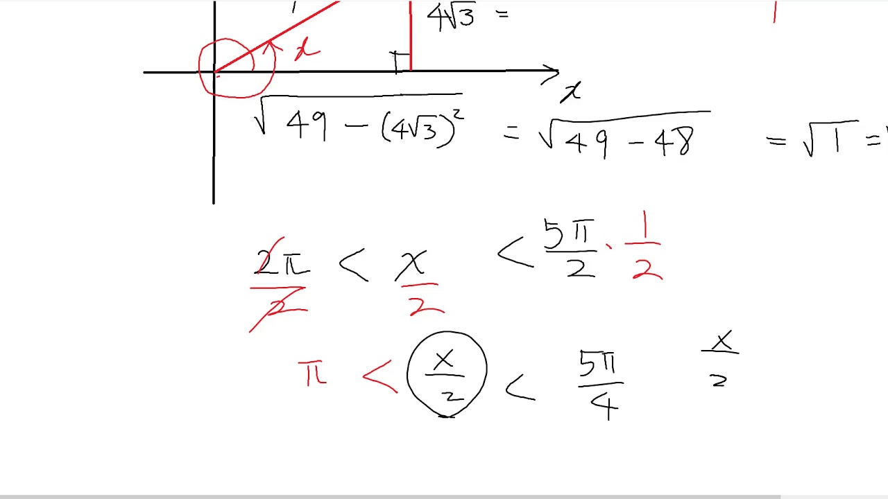 Trigonometry: 5.5 Half-Angle Identities (Precalculus 7.6 Part 2) - YouTube