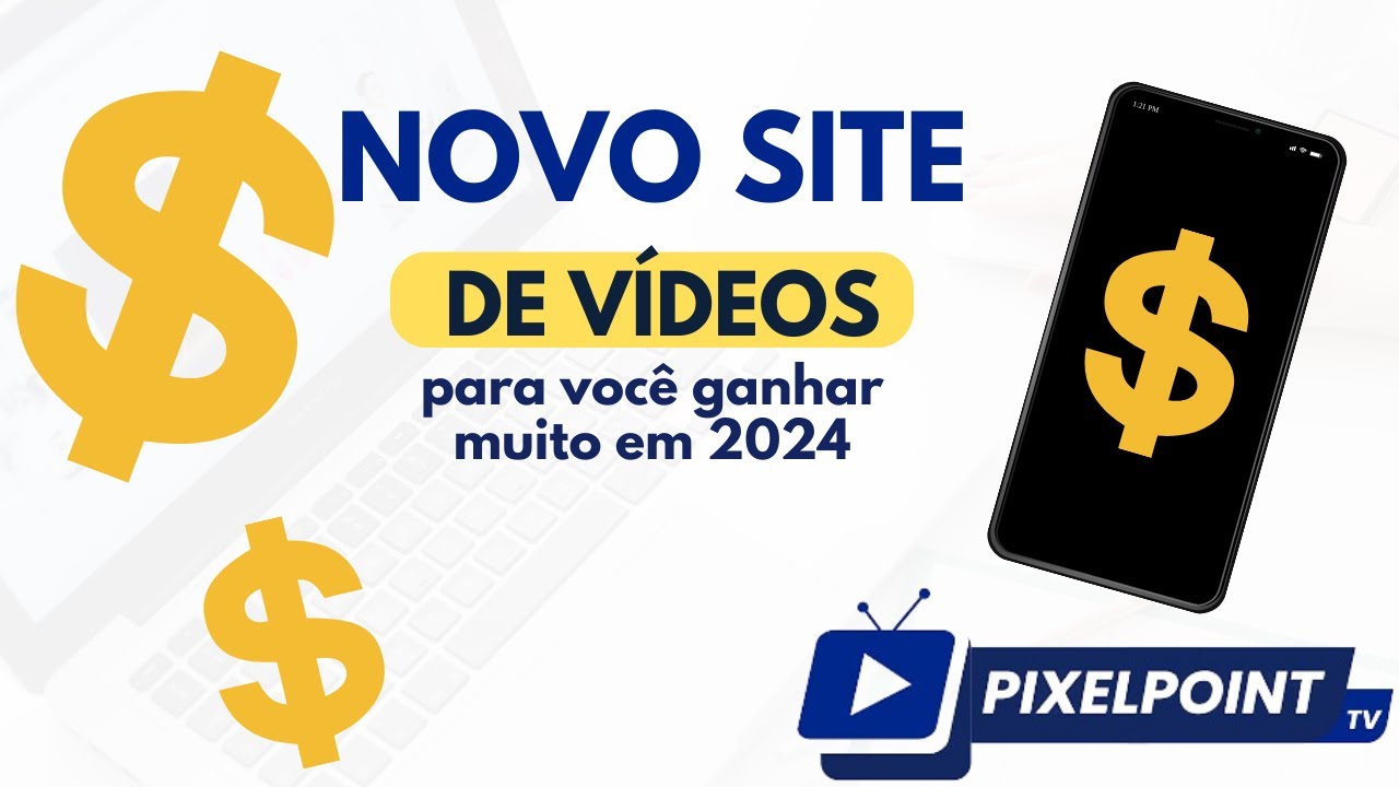 🤑PIXELPOINT TV NOVA PLATAFORMA DE VÍDEOS PAGANDO EM DÓLAR + CÓDIGO ...