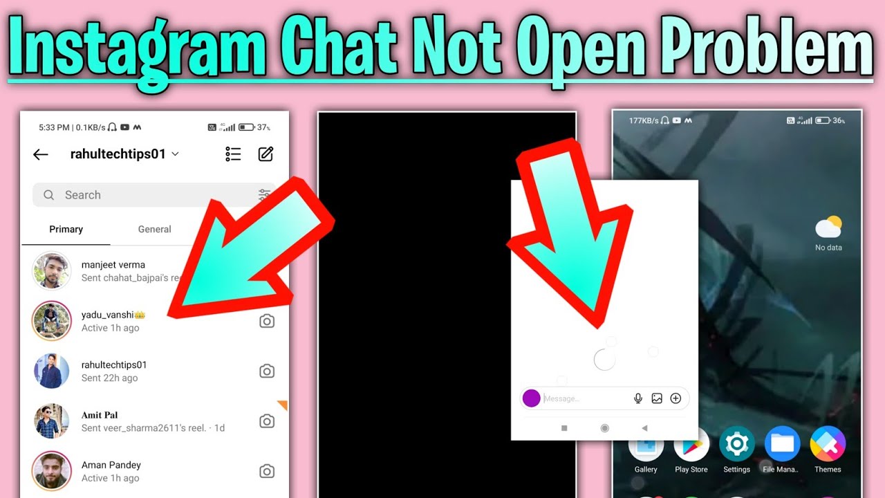 Instagram Friend Chat Open Instagram Close Problem|Friend Chat Open ...