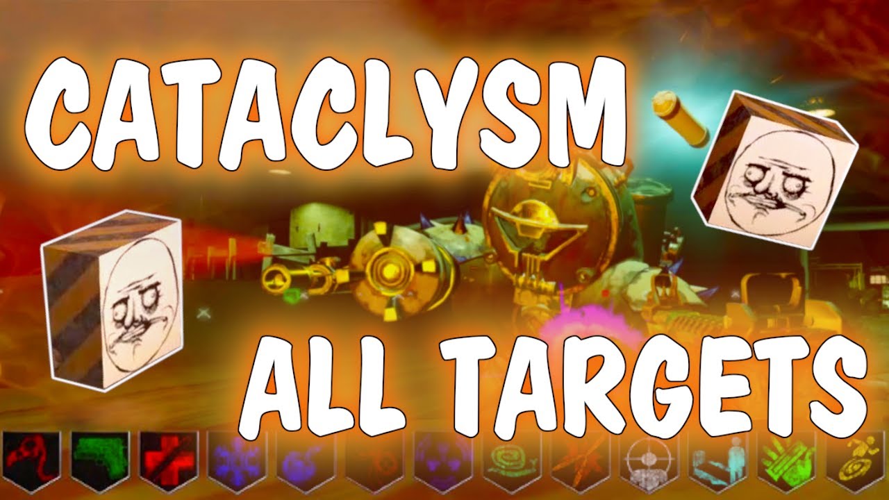 All Target Locations | Cataclysm | Black Ops 3 Custom Zombies - YouTube