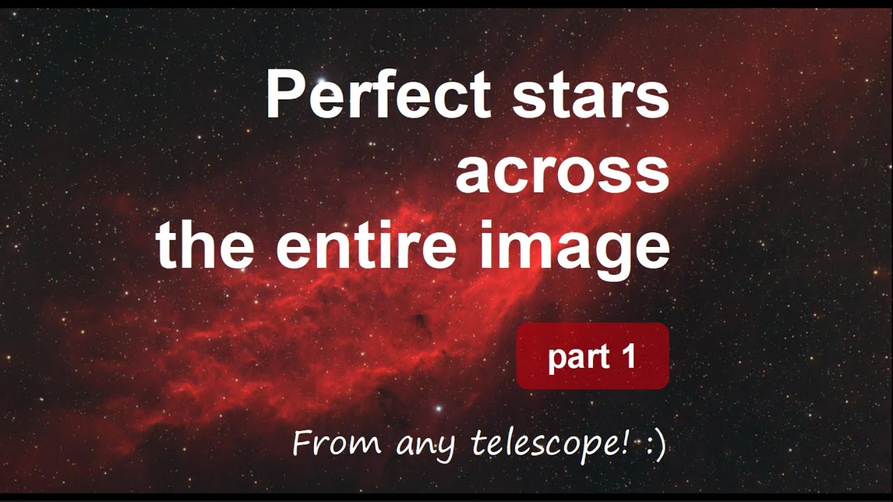 Perfect stars across the entire image - "The Mosaic Flattener" part 1 - YouTube