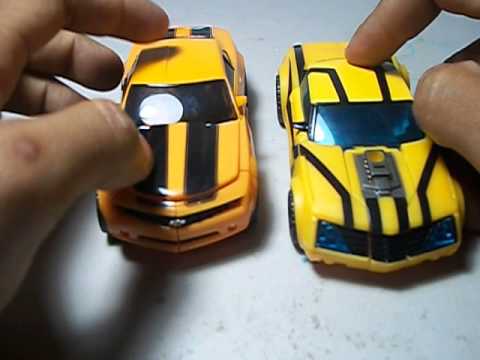 Transformers trans-scanning Bumblebee (Review en Español) - YouTube