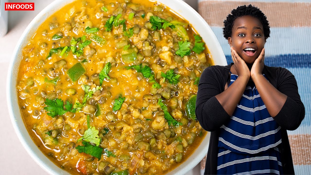 Coconut Cream Ndengu (Green Gram) | Easy Coconut Mung Bean Recipe ...