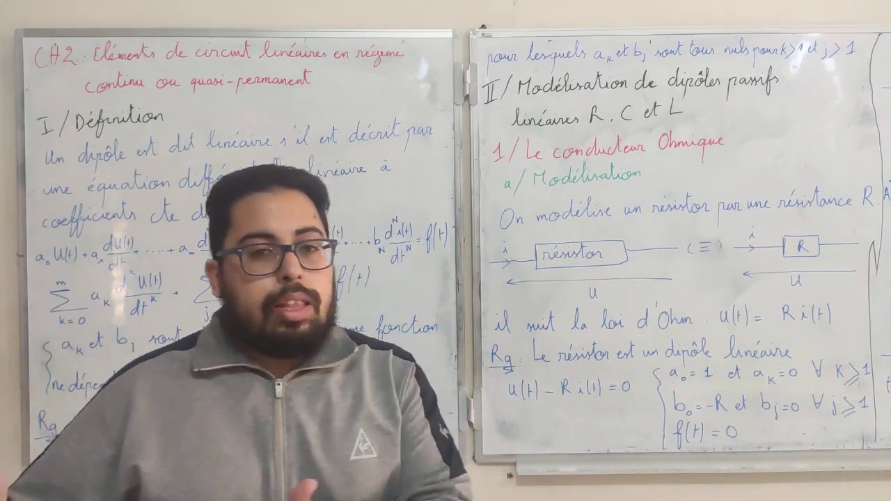 éléments de circuits linéaires en régime continu ou quasi-permanent ...