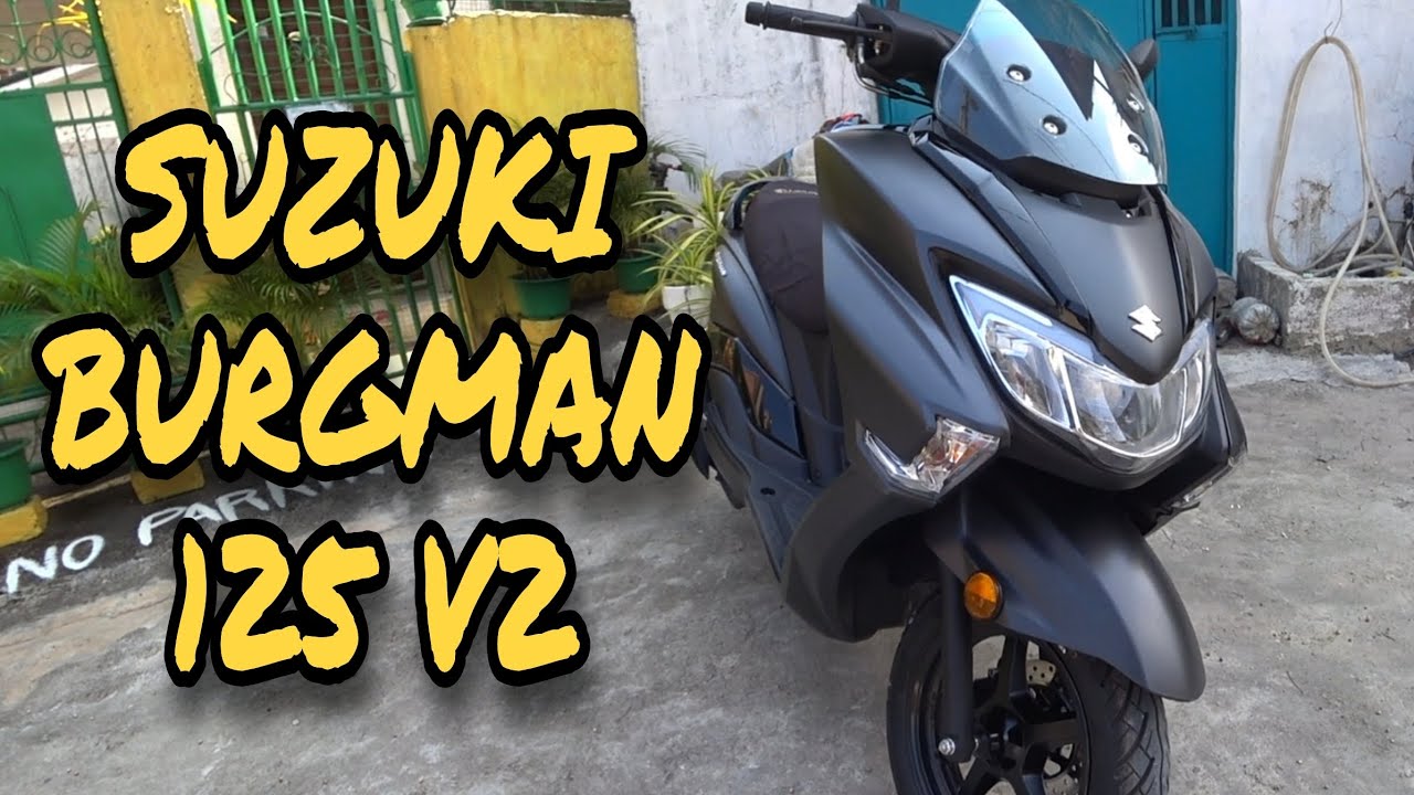 Suzuki Burgman Street 125 v2 - YouTube
