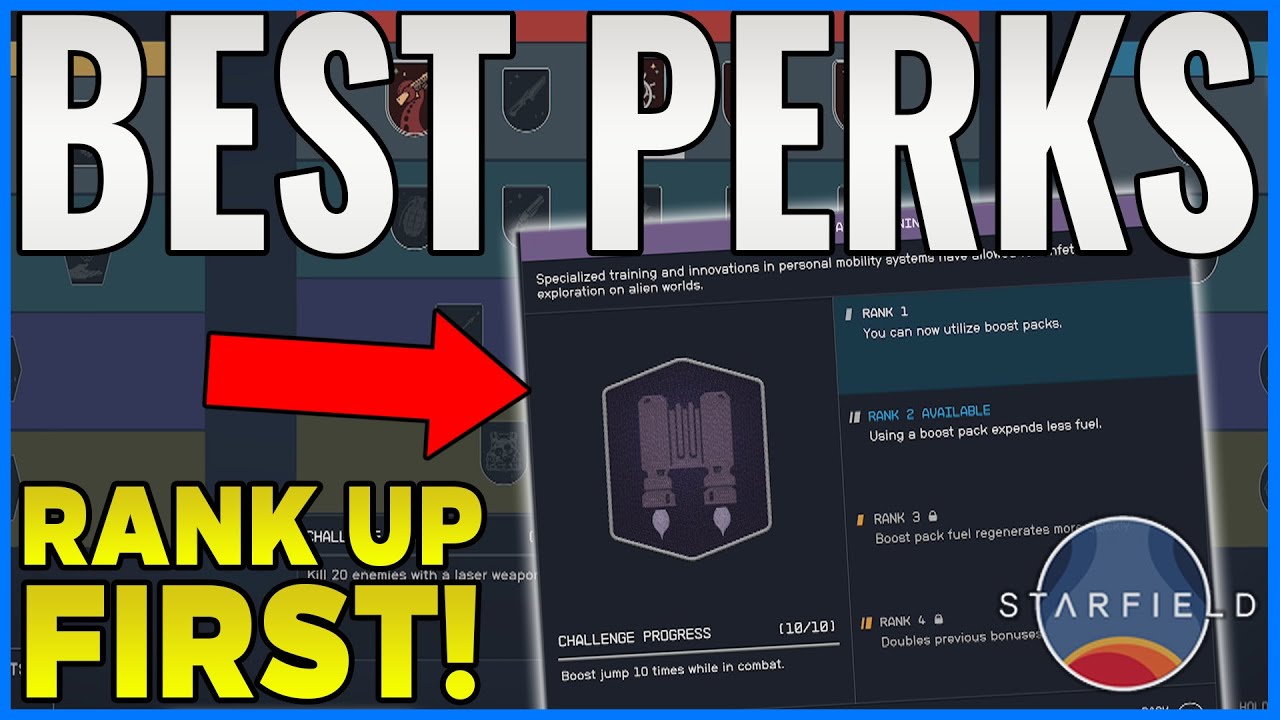 Starfield BEST TRAITS TO START WITH AND RANK UP FIRST - Starfield ...