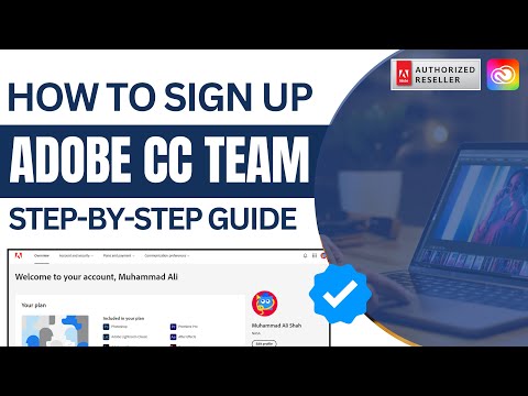How to Sign Up for Adobe Creative Cloud All Apps Team Plan | Step-by-Step Guide