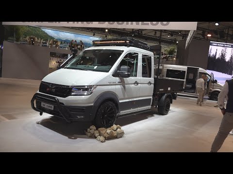 MAN TGE 3.200 4x4 SB Schoon Double Cab Tipper Truck (2025) Exterior and Interior