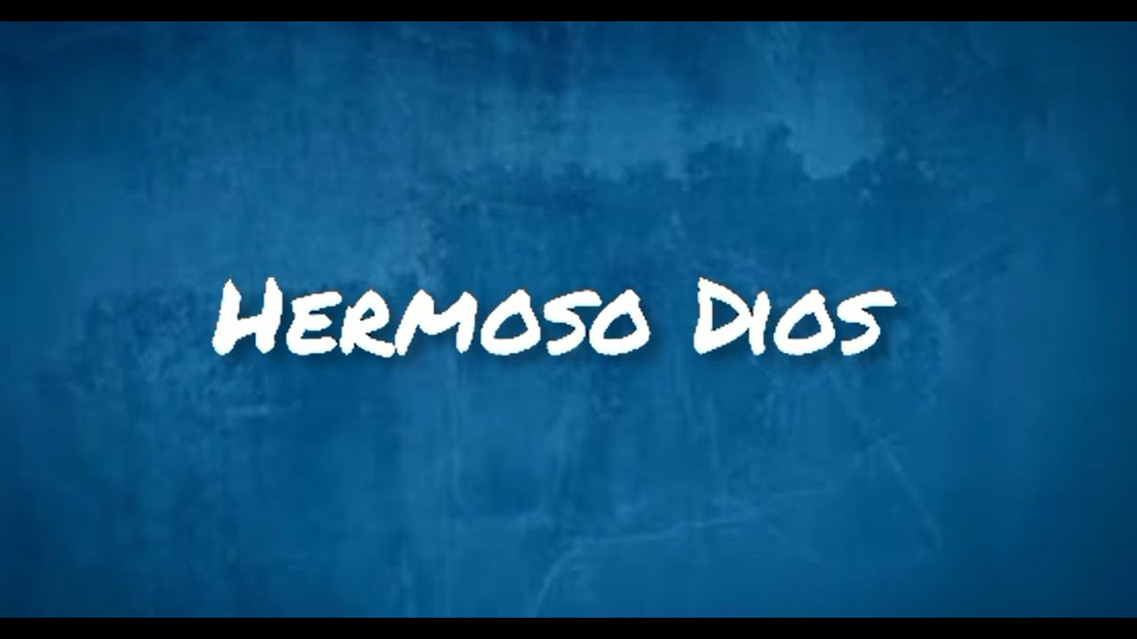 Hermoso Dios/Pista-Karaoke/Versión corta - YouTube