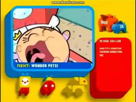 Nick Jr Nickelodeon Promos Split Screen Credits 2008