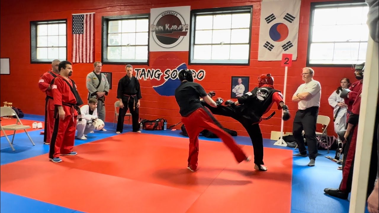Funniest karate tang soo do sparing fight I’ve ever seen! #karate # ...