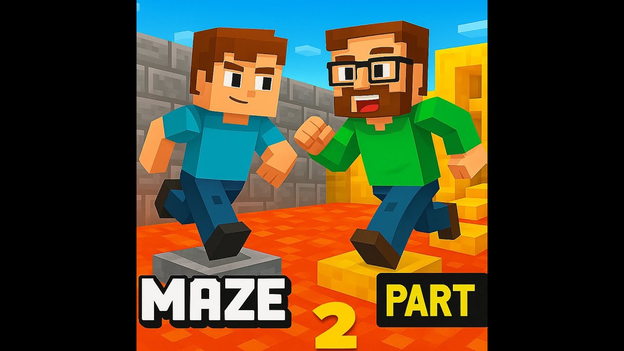 Dad & Bro Try to Escape Each Other’s Minecraft Mazes! 😱🔥 (Part 2) - YouTube