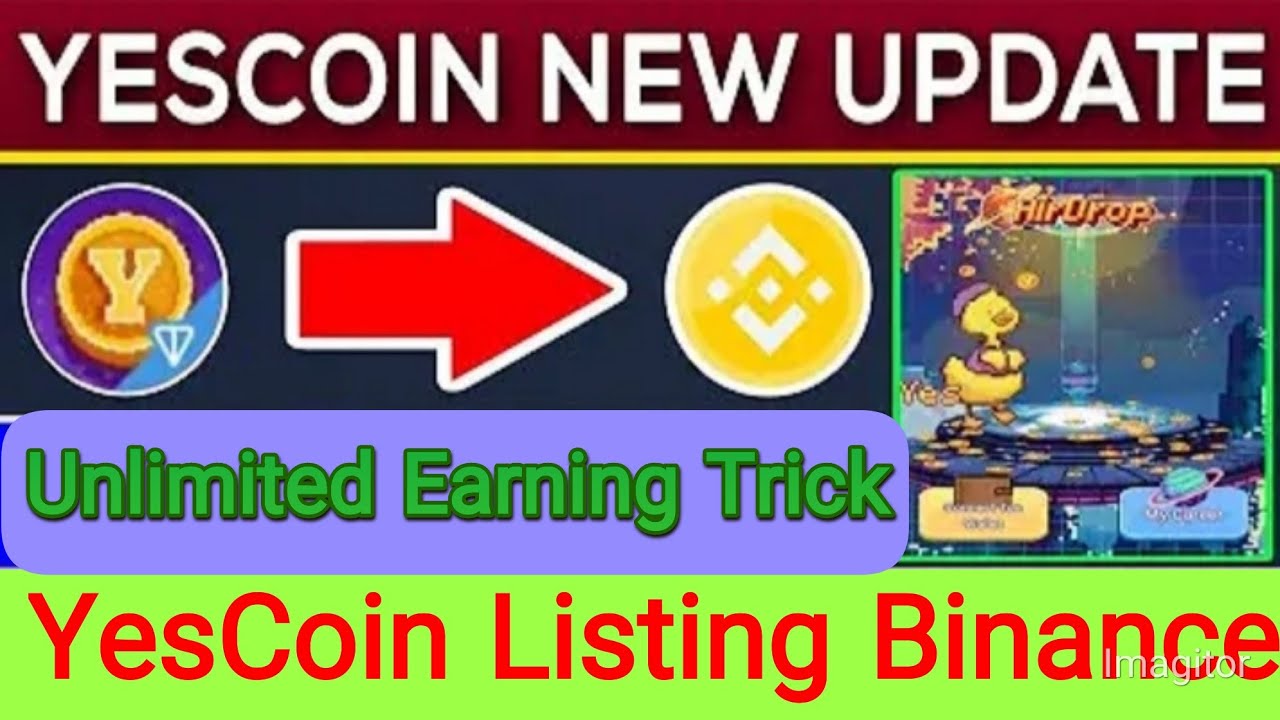 YesCoin New Option Added || YesCoin Listing Binance confirm|| YesCoin ...