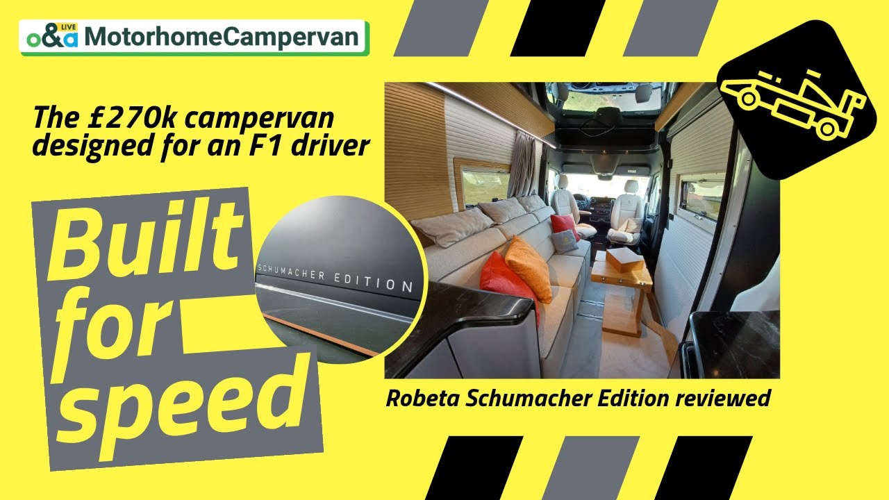 A FORMULA 1 STAR'S CAMPERVAN - YOURS FOR £279,000! - YouTube