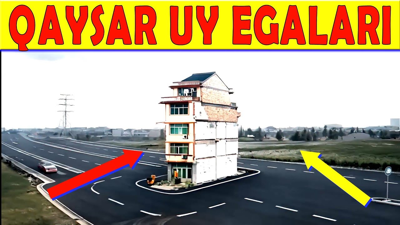 QAYSAR UY EGALARI | YO'L O'RTASIDAGI UY 1-QISM - YouTube