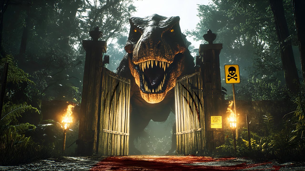 This Survival Horror Game is Based on Jurassic Park… (Oakwood - Full ...