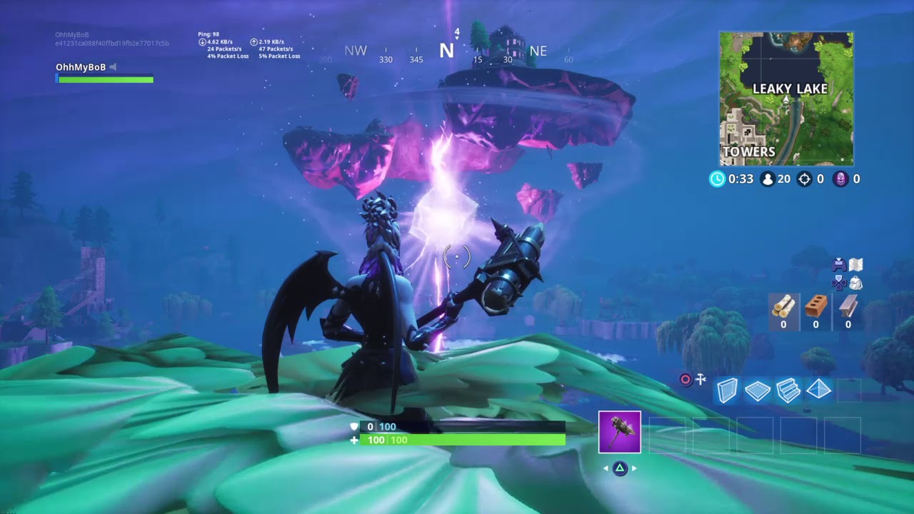 Fortnite cube exploding - YouTube