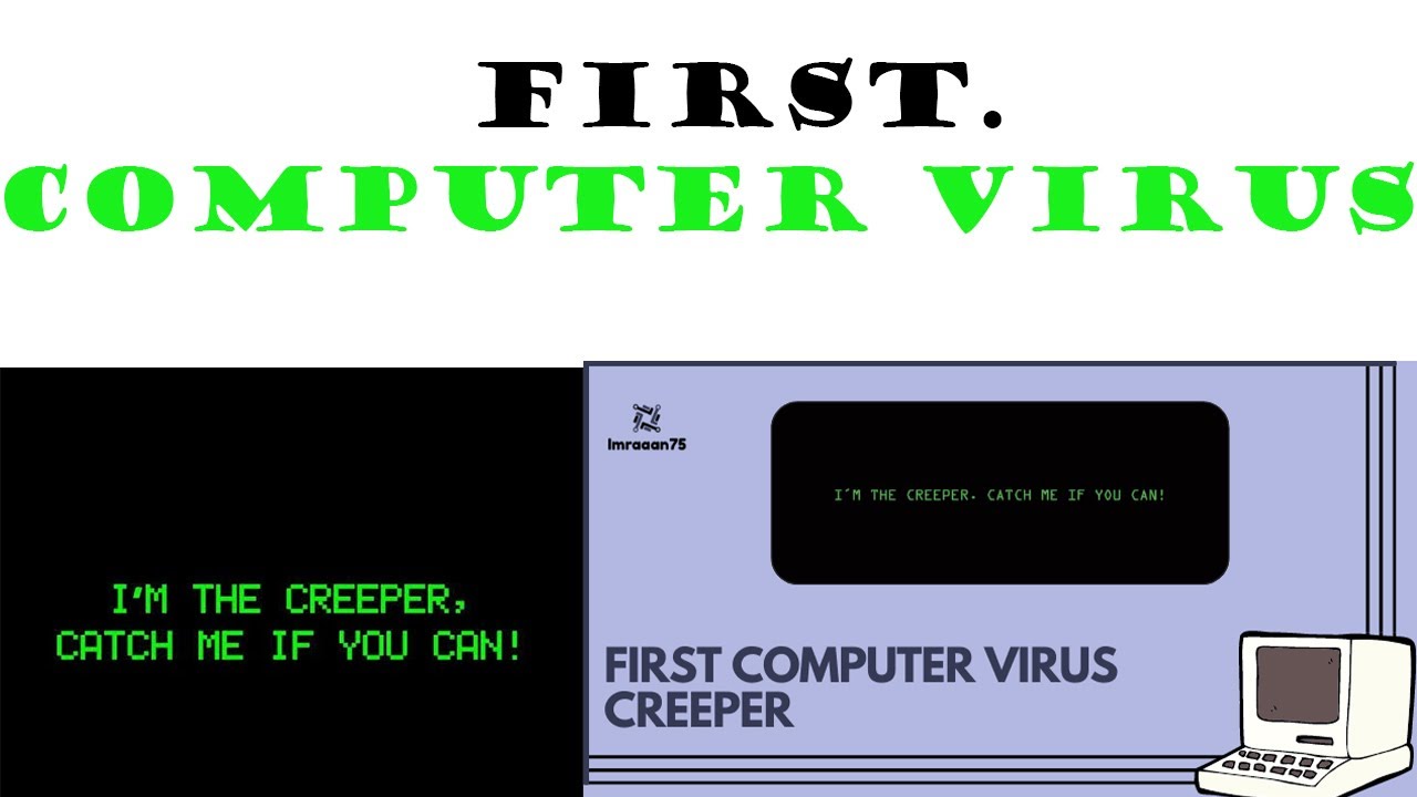 First computer virus in the world - YouTube