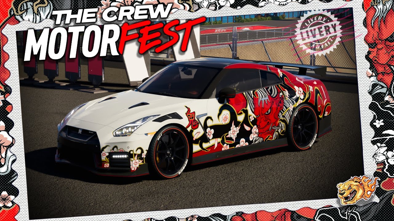 Oni Livery │Nissan GT-R Nismo 2020 Street Tier 2 │The Crew MotorFest ...