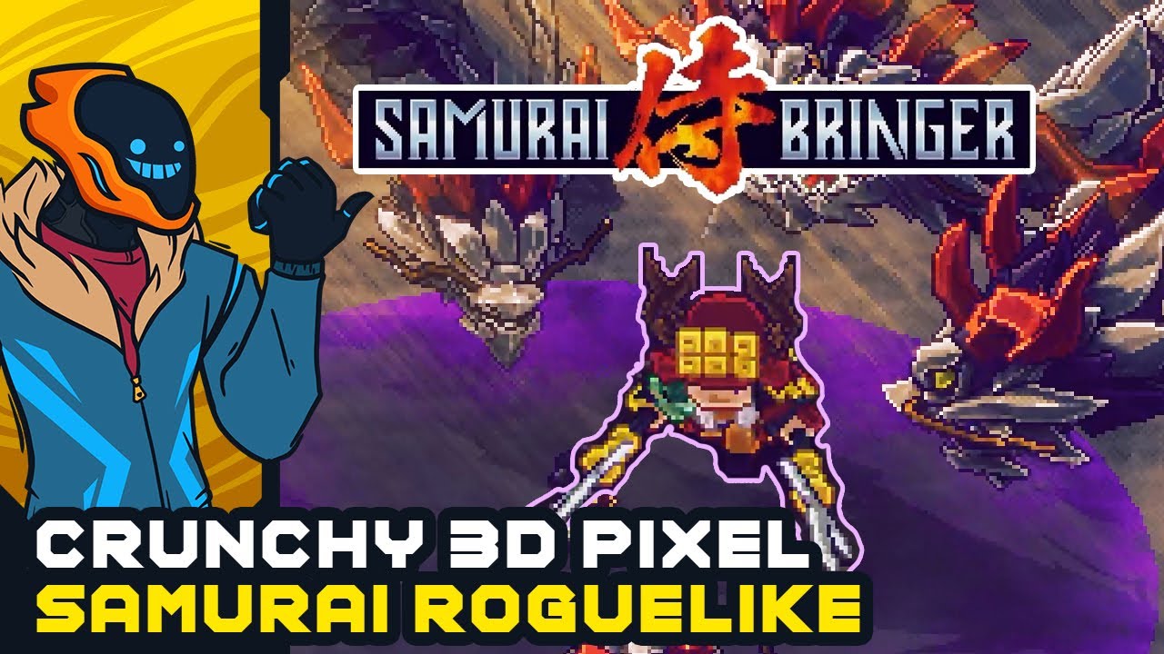 Crunchy 3D Pixel Samurai Roguelike! - Samurai Bringer - YouTube