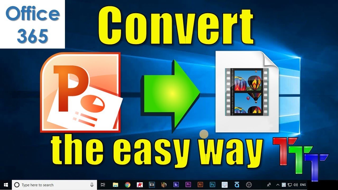 Convert PowerPoint to Video. Easy way and with custom timings/narration ...