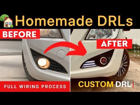 How to make DRL For Any Car At Home 2022 | Homemade DRLs 2022 - YouTube