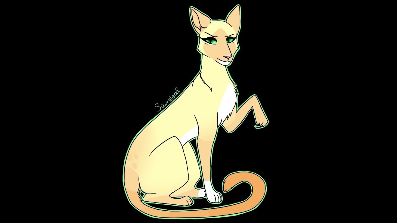 Sand- Warrior cats oc speedpaint (Sand) - YouTube