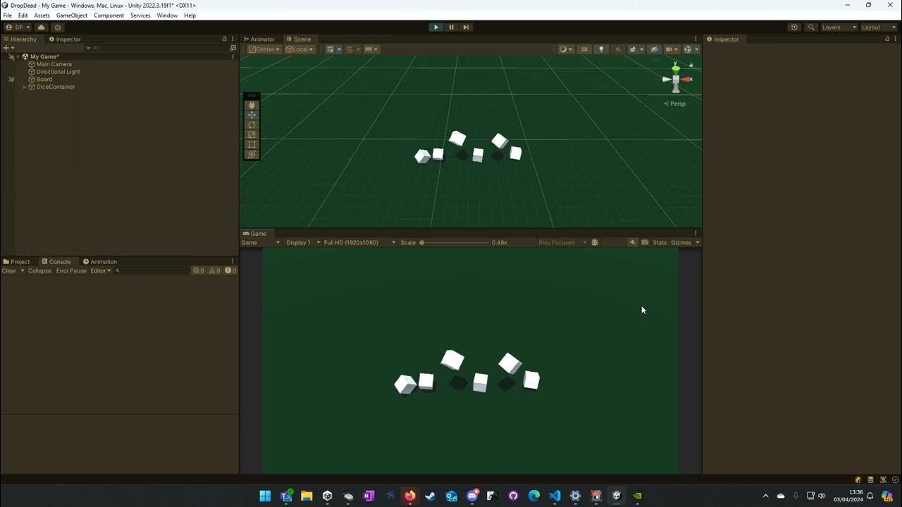 Unity Dice Roller Example - YouTube