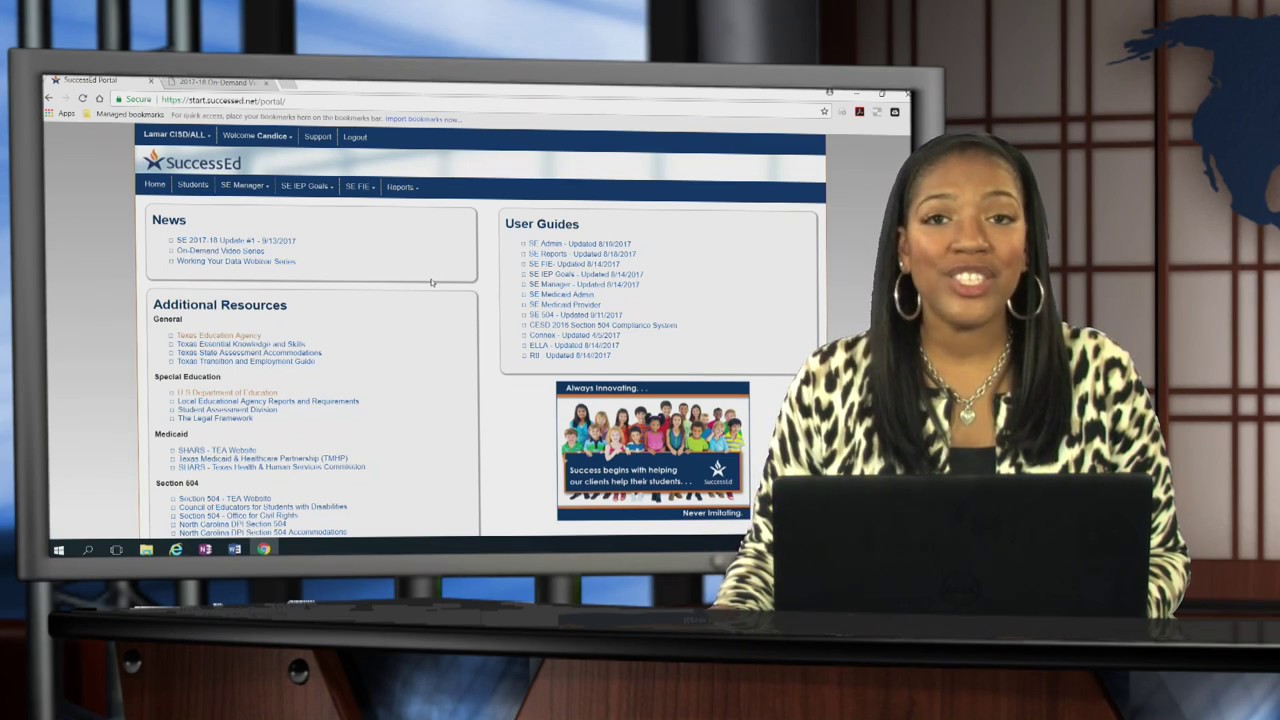 How to Access SuccessEd User Guides and Videos - YouTube