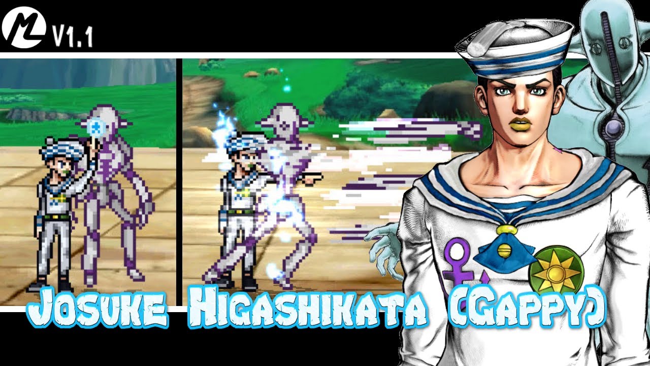 Josuke Higashikata (Gappy) JUS / By mysh_2002 / M.U.G.E.N - YouTube