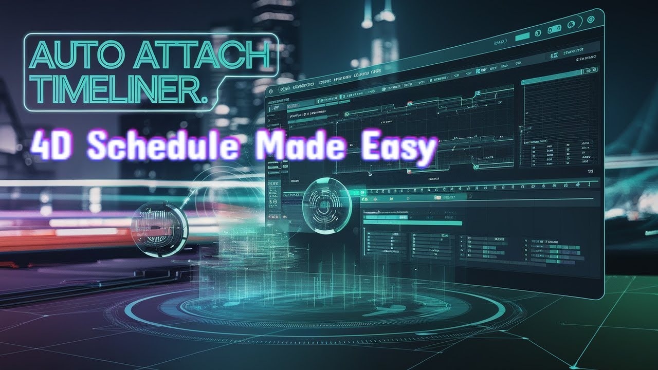 Part 4- Create Automate Schedule in Navisworks TimeLiner (4D Schedule ...