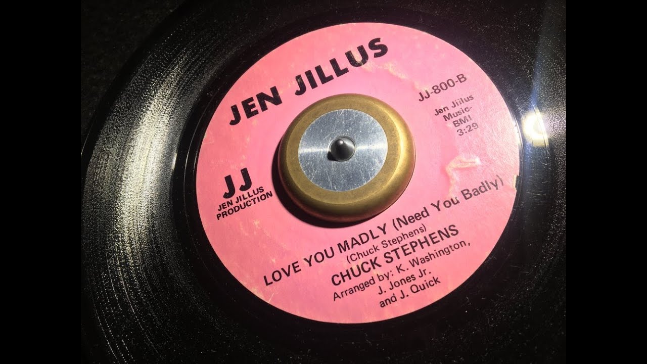 Love You Madly (Need You Badly) ~ Chuck Stephens - YouTube