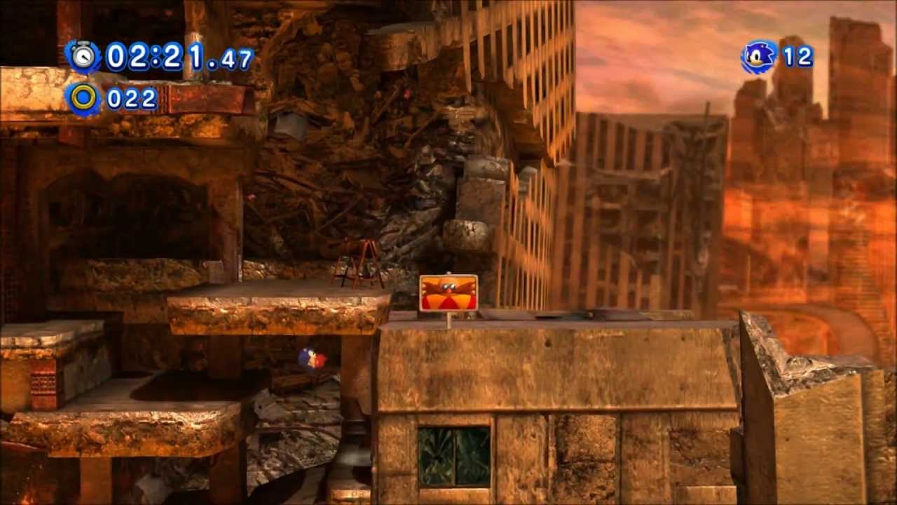 Sonic Generations (PC) Crisis City Classic - YouTube