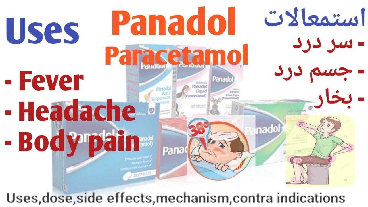 Paracetamol 500mg(Panadol)|Pharmacology| Uses, Doses, Dosage forms ...