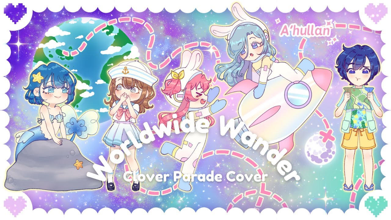 Clover Parade - Worldwide Wander ((ワールドワイドワンダー) - Vocal Cover and Music ...