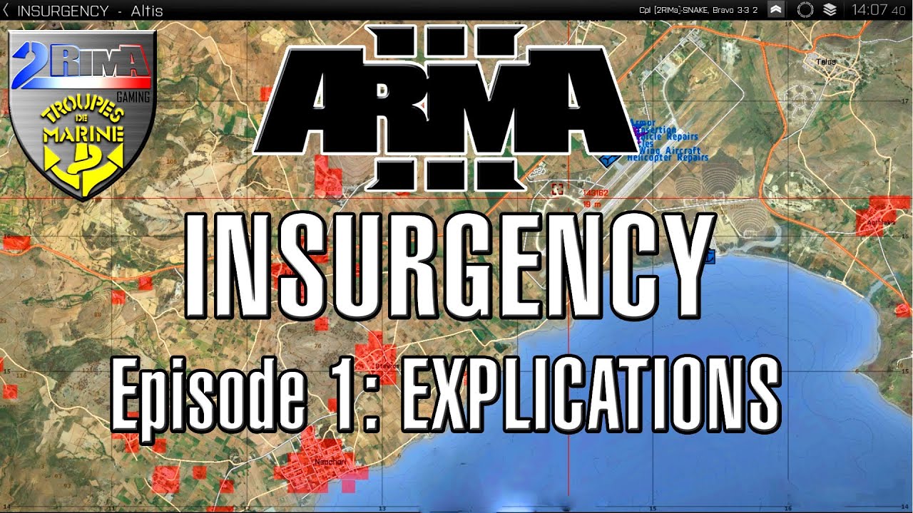 ARMA 3: Le Mod Insurgency, Présentation! | Episode 1 | [FR] - YouTube