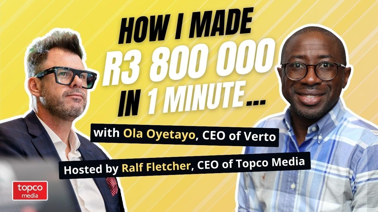 How I made R3 800 000 in 1 minute... | Business Unusual Podcast | Ola ...