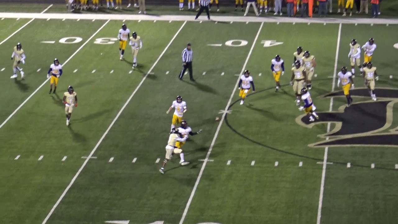 10/30/20 JACOLBY WILLIAMS INT @ ROBINSON(FOOTBALL) - YouTube